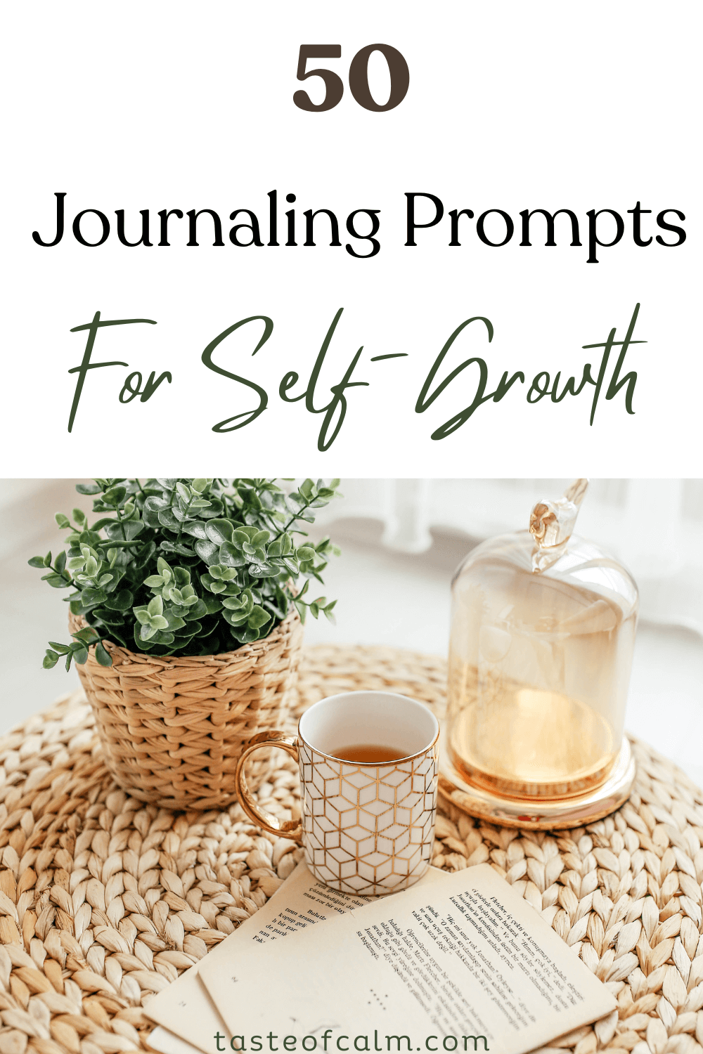 What to Write in a Journal: 50 Prompt Ideas - Taste of Calm