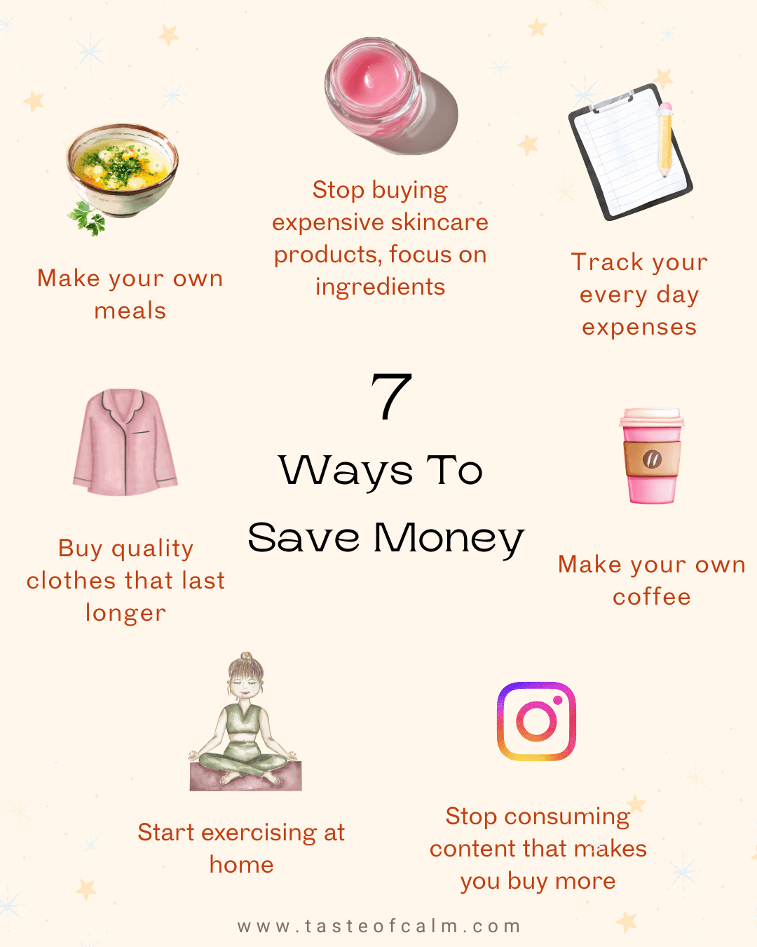 How to save money: simple habits that work - Taste of Calm